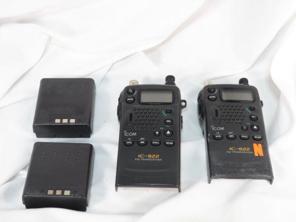 【やや傷や汚れあり】アイコム IC-S22 2台セット 144MHz ハンディ機 ICOM の落札情報詳細| ヤフオク落札価格情報 オークフリー