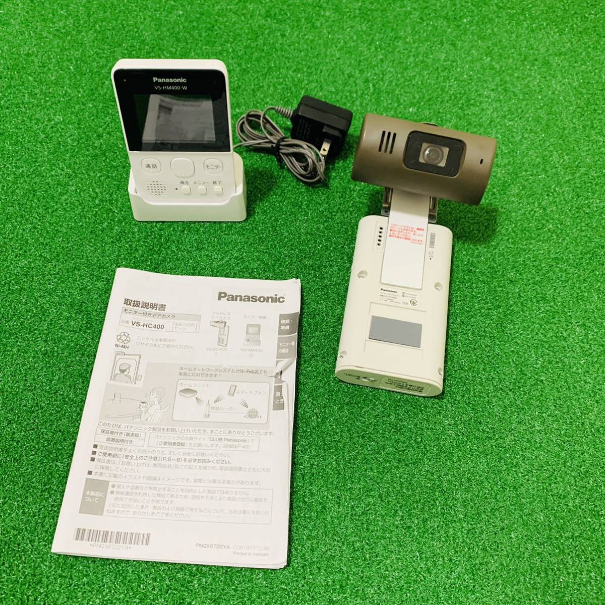 【やや傷や汚れあり】ジャンク：Panasonic VS-DC400-W ワイヤレスドアカメラ の落札情報詳細| ヤフオク落札価格情報 オークフリー