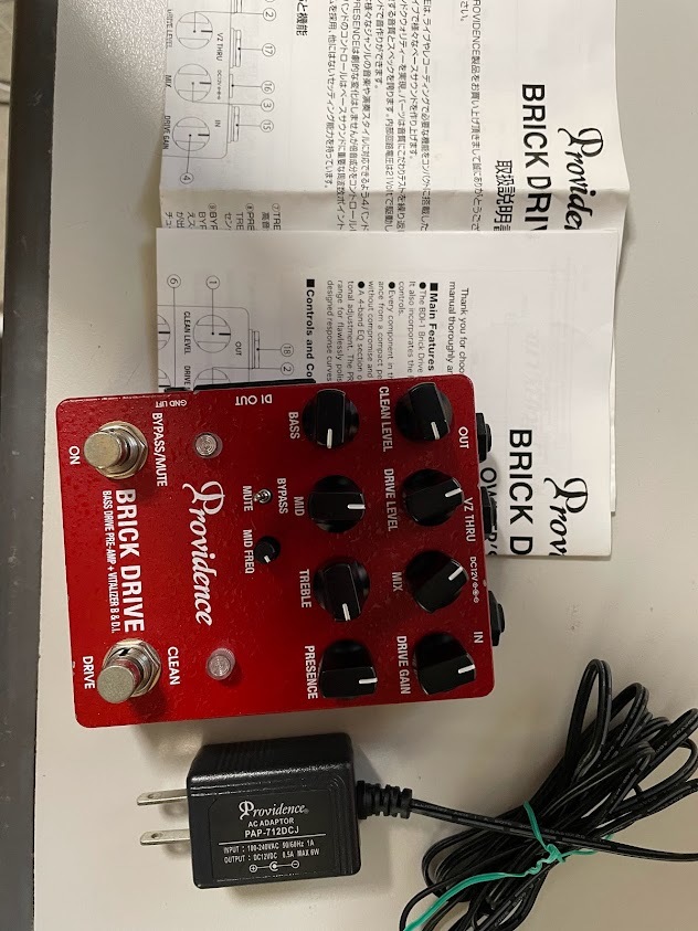【傷や汚れあり】Providence BRICK DRIVE BDI-1 Vitalizer B搭載の落札情報詳細 - ヤフオク落札価格検索 ...