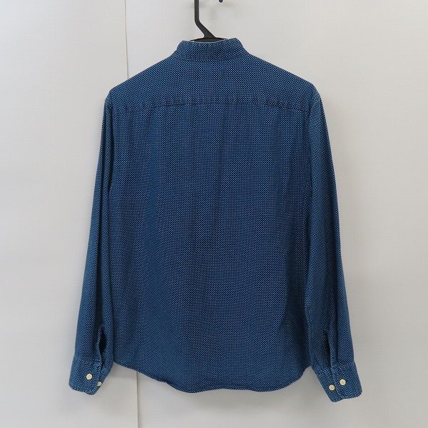 【やや傷や汚れあり】☆CALEE/キャリー バンドカラー ドット 長袖シャツ /M /LPLの落札情報詳細 - Yahoo!オークション落札価格検索 オークフリー