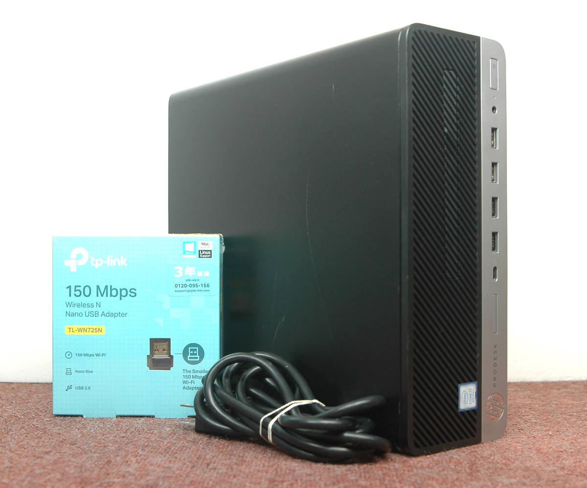 【やや傷や汚れあり】Win11 第9世代 i7-9700/超大容量32GBメモリ/新品M.2 SSD1TB+HDD3TB！hp ProDesk 600G5 SFF / MS ...