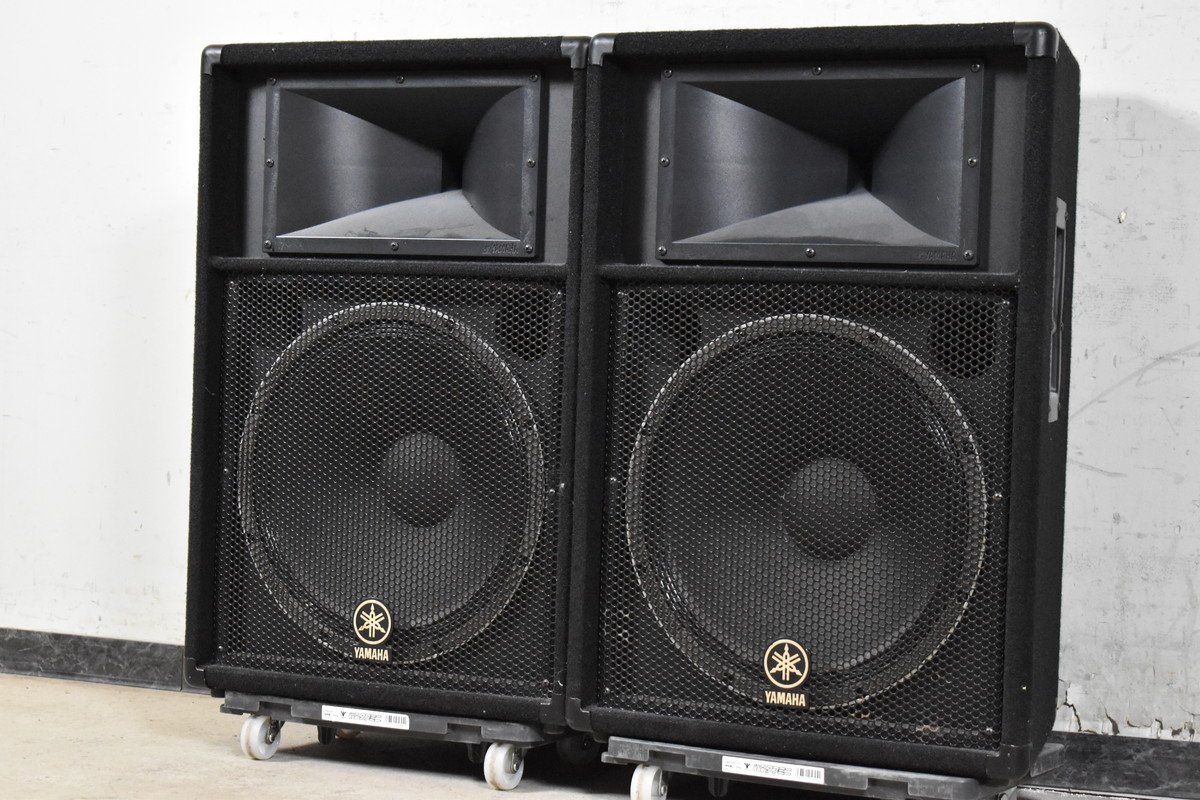 【傷や汚れあり】YAMAHA S115V ヤマハ モニタースピーカー ペアの落札情報詳細 - ヤフオク落札価格検索 オークフリー