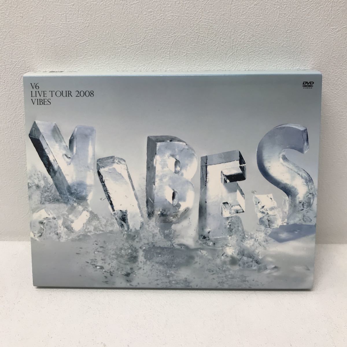 【やや傷や汚れあり】2/2 Y0217A3F V6 LIVE TOUR 2008 VIBES DVD 4枚組 CD セル版 音楽 ジャニーズ ...