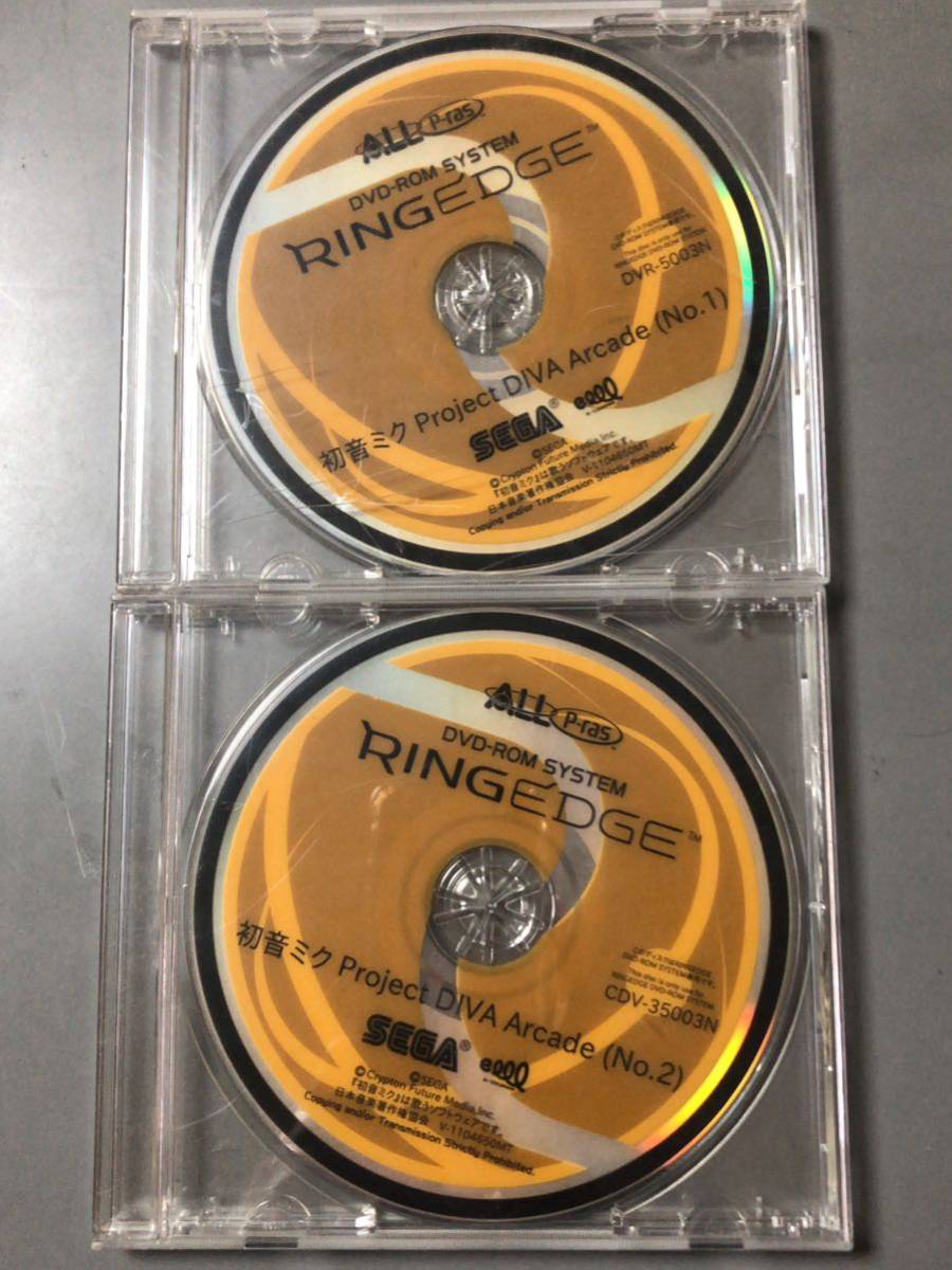 中古 SEGA RINGEDGE 初音ミクProject DIVA Arcade DVD-ROM 5枚セットの落札情報詳細 - ヤフオク落札 ...