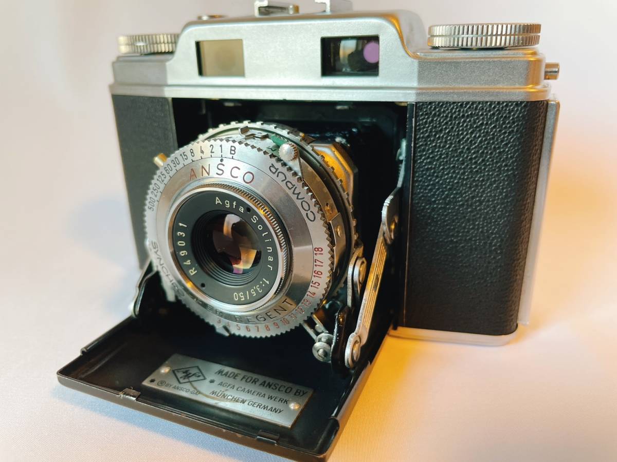 【全体的に状態が悪い】稀少なジャンク扱い アンスコ ANSCO 85mm F4.5 蛇腹カメラ♯A2952の落札情報詳細 - ヤフオク落札価格 ...