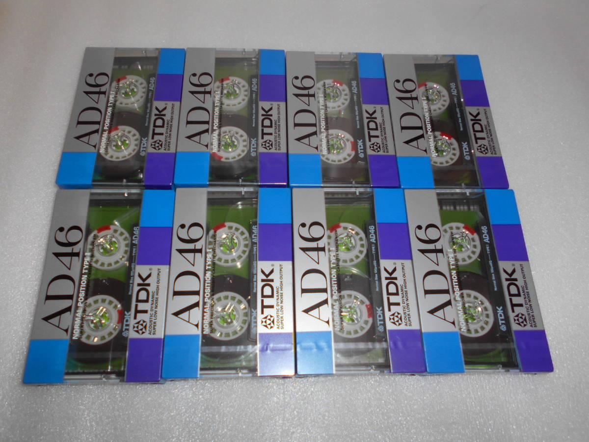 【未使用に近い】TDK AD 46 カセットテープ ノーマルポジション TYPEⅠ 8巻セットの落札情報詳細 - Yahoo!オークション落札 ...