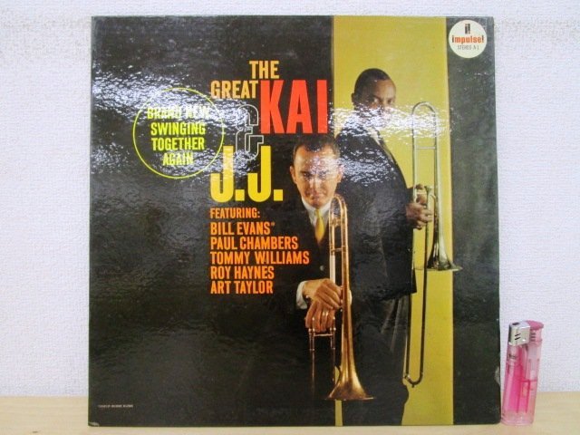 【傷や汚れあり】 F737 レコード「BRAND NEW SWINGING TOGETHER AGAIN / THE GREAT KAI ...