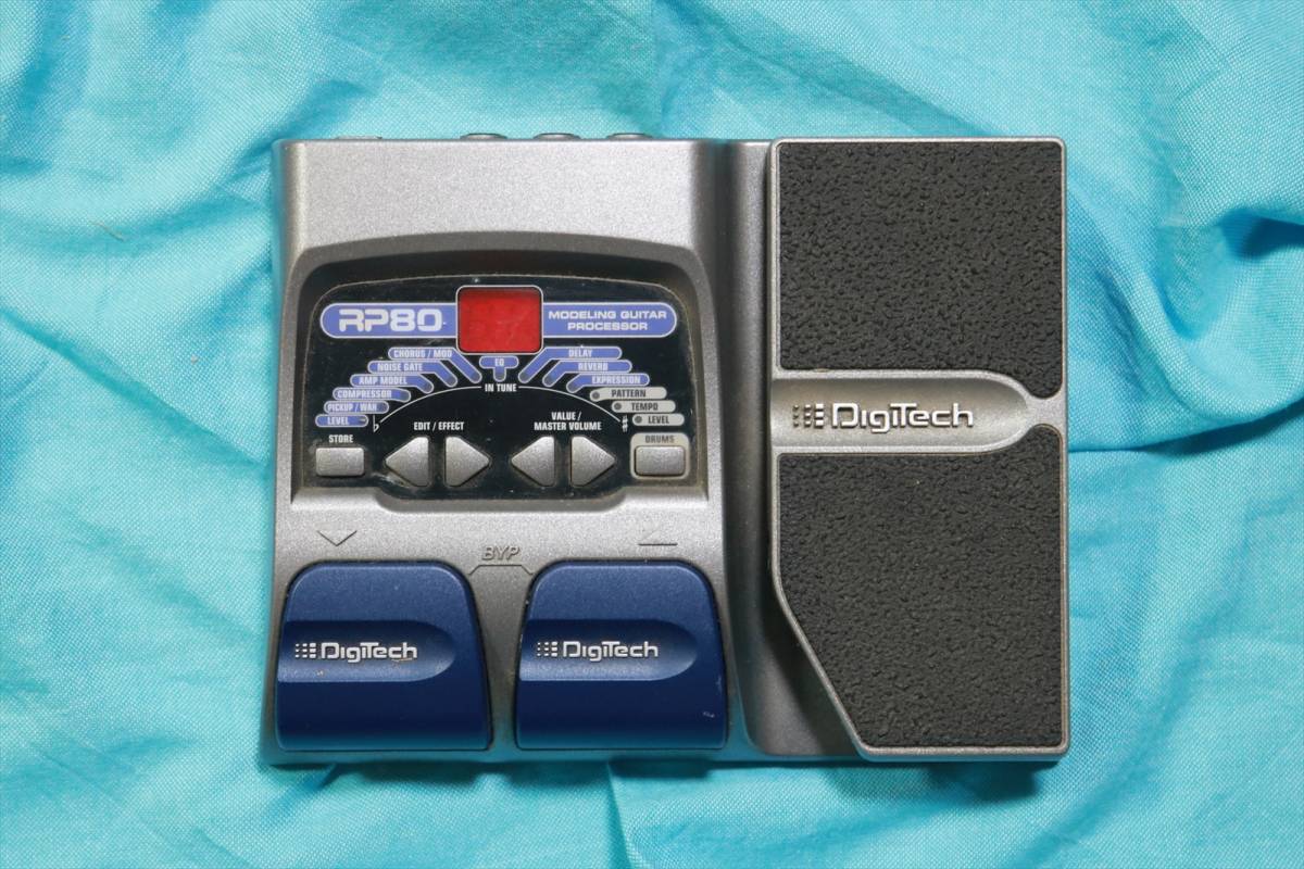 【傷や汚れあり】DigiTech RP80 MODELING GUITAR PROCESSOR デジテック モデリングギタープロセッサー 【動作確認済みですが注意点あり】の落札情報詳細 ...