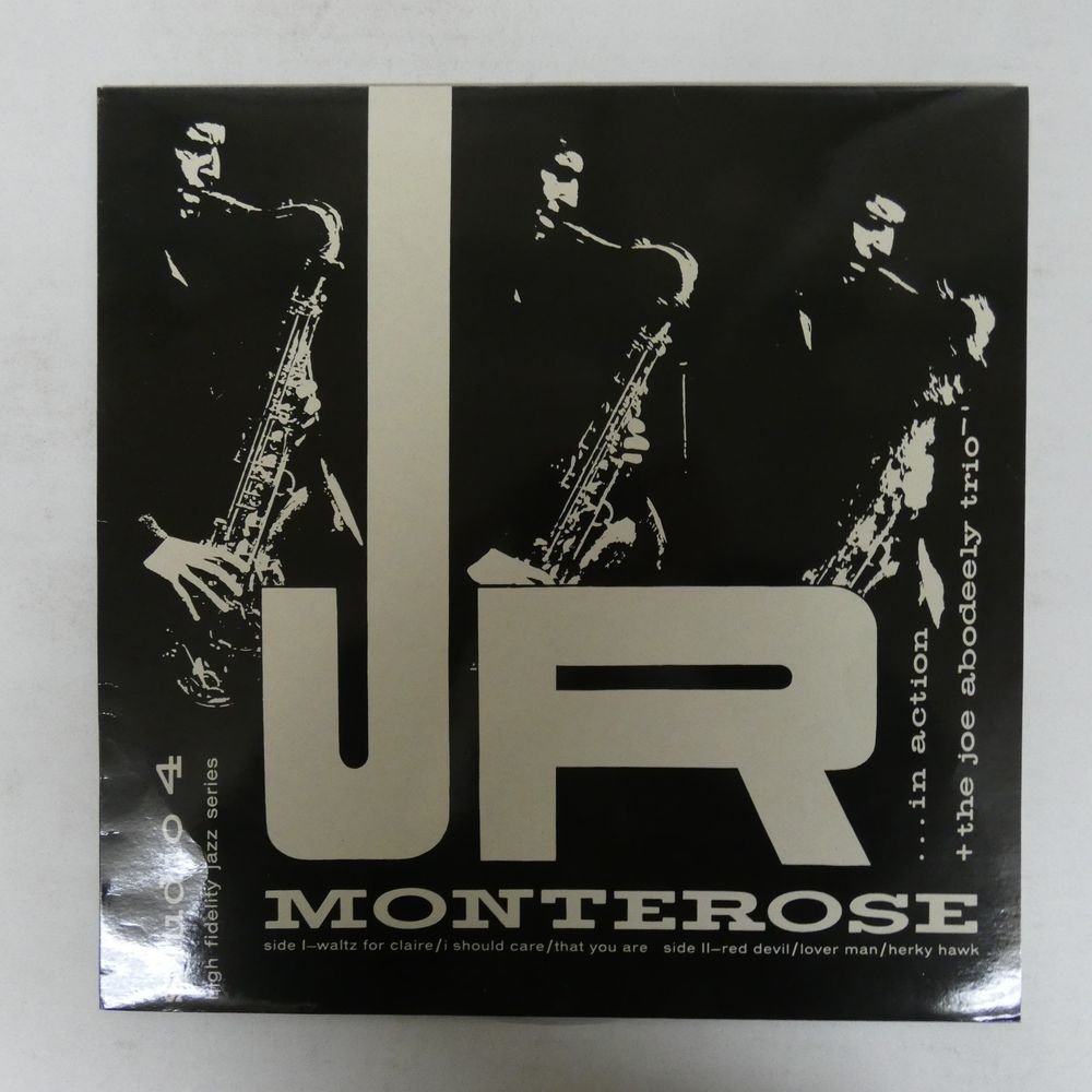 【やや傷や汚れあり】46010637;【US盤】J. R. Monterose + The Joe Abodeely Trio / In ...