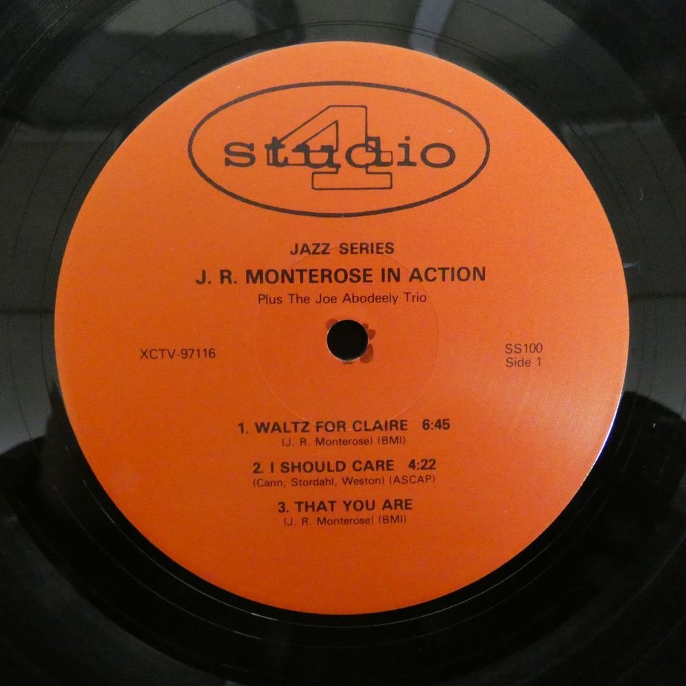 【やや傷や汚れあり】46010637;【US盤】J. R. Monterose + The Joe Abodeely Trio / In ...