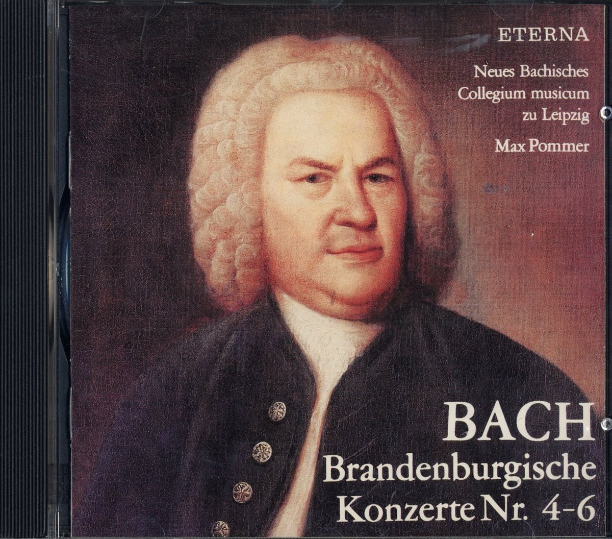 【やや傷や汚れあり】CD☆指揮： Max Pommer / Bach / Die Brandenburgischen Konzerte 4?6 ...