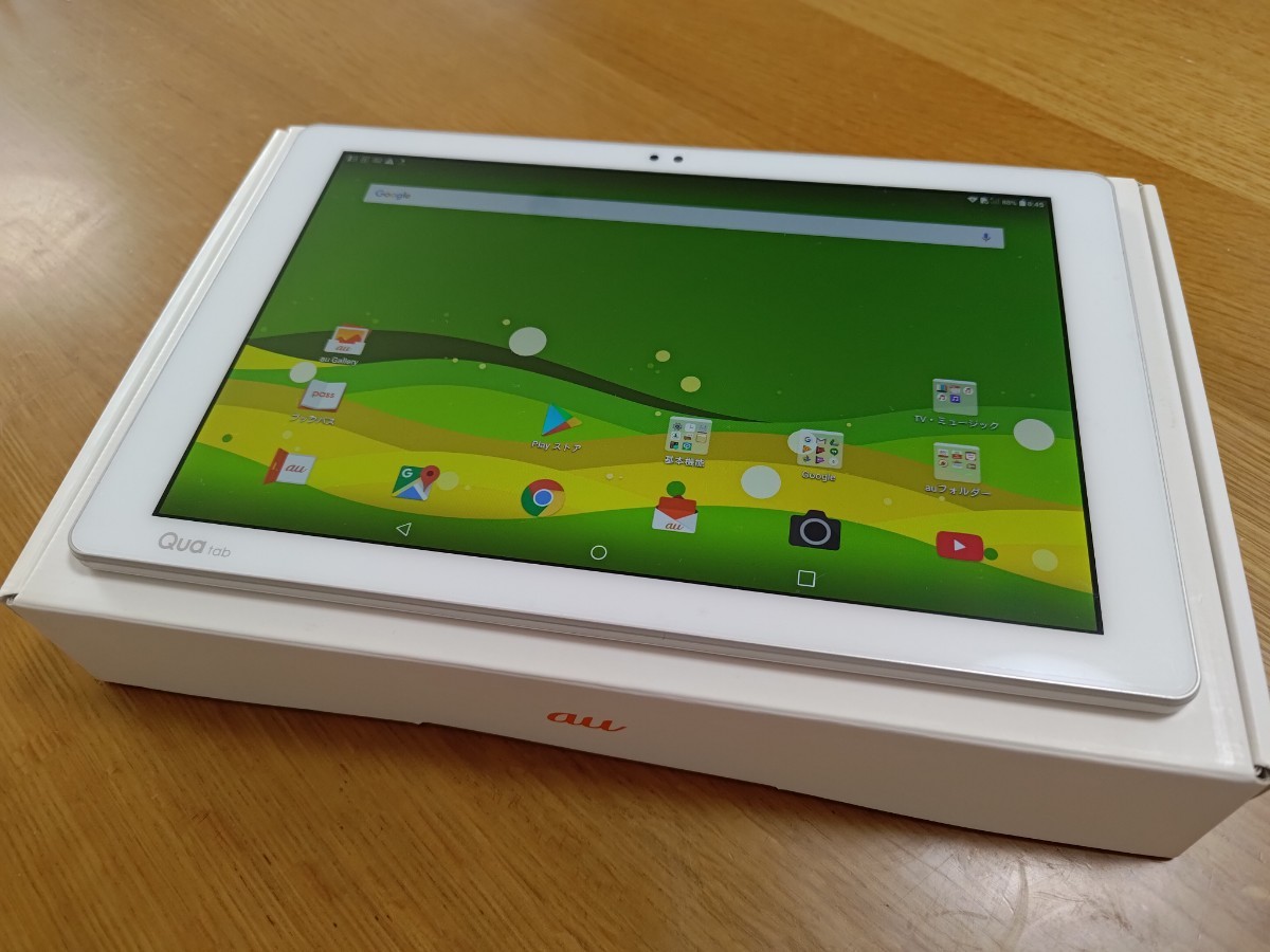 au タブレット Quatab01 KYT31の落札情報詳細 - ヤフオク落札価格検索 オークフリー