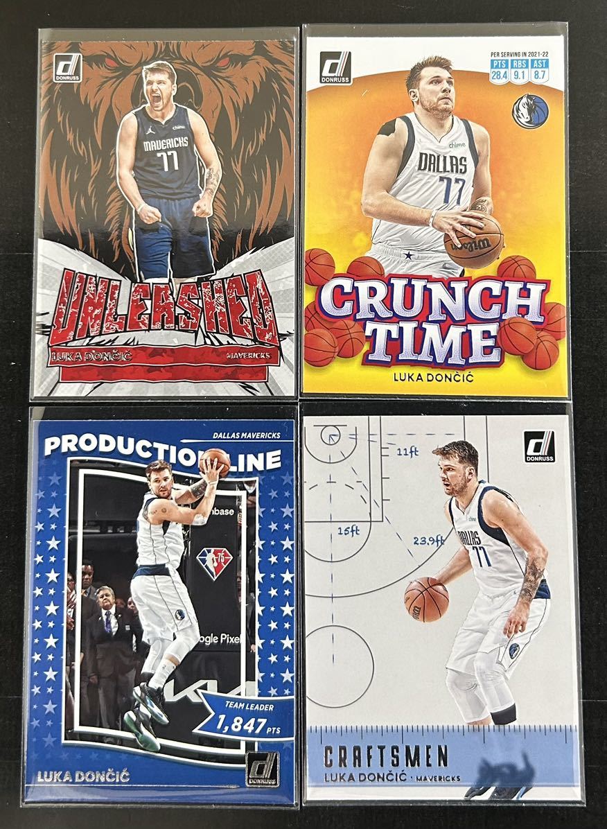 【未使用に近い】2022-23 Donruss NBA Luka Doncic Mavericks Production Line ...