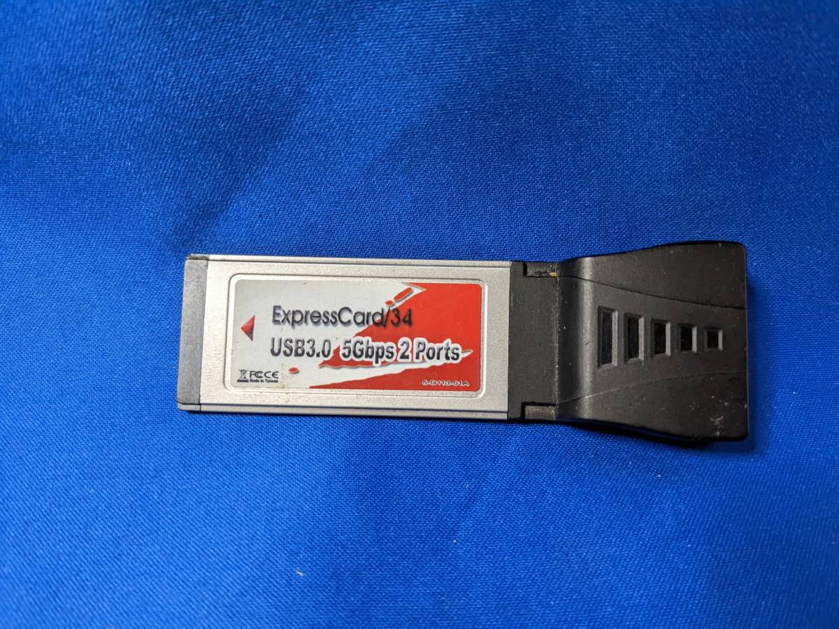 【やや傷や汚れあり】ExpressCard/34 USB3.0 5Gbps 2Ports 本体のみ 5-D113-01Aの落札情報詳細 ...