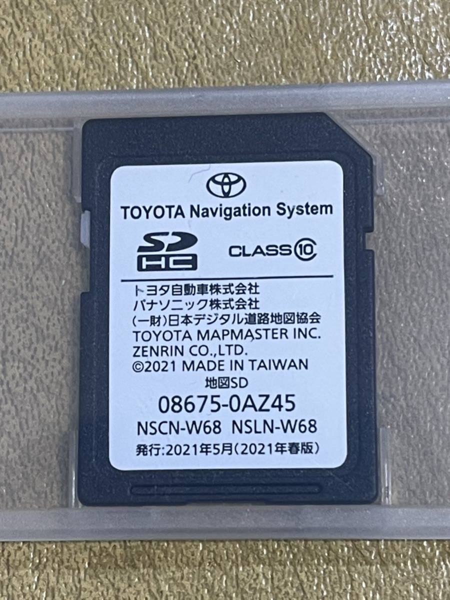 【目立った傷や汚れなし】トヨタ純正ナビNSCN-W68 NSLN-W68 地図SDカード 2021年春版の落札情報詳細 - Yahoo!オークション落札価格検索 オークフリー