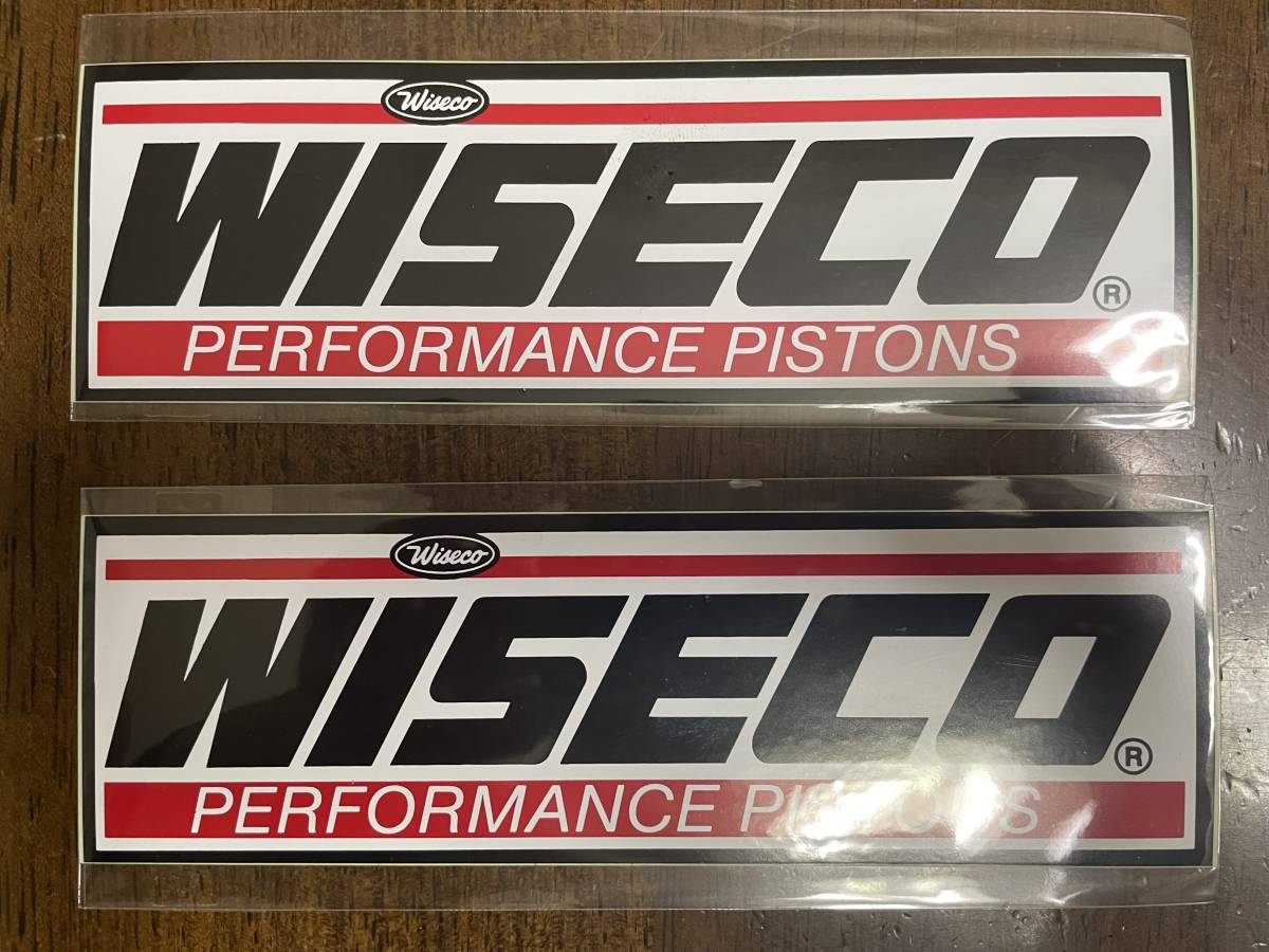 【未使用】新品 WISECO PERFORMANCE PISTONS ワイセコステッカ- 160×50mm 2枚 \1,000即決の落札情報 ...
