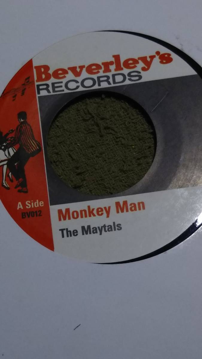 【未使用に近い】Vintage Jamaican Music Monkey Man The Maytals from Beverley's ...