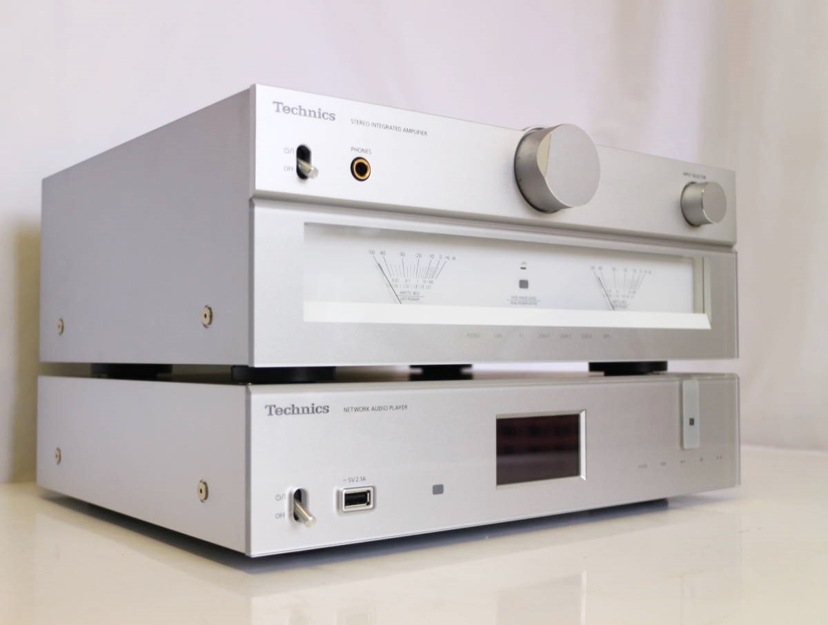 【やや傷や汚れあり】★ジャンク品★ Technics SU-C700 ST-C700 プリメインアンプ ネットワークオーディオプレーヤー 箱 ...