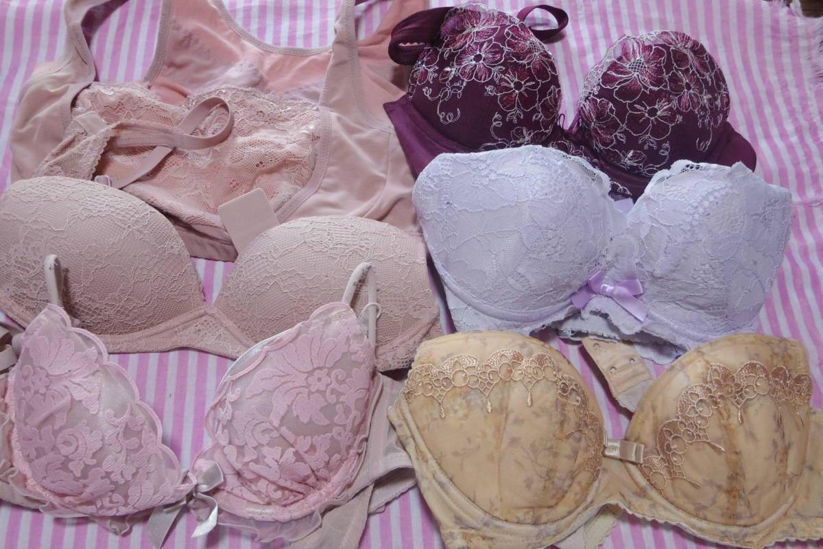 【未使用】 6枚セット JCJKブラ スポブラ ワイヤレスコットンブラ サイズ色々 ③の落札情報詳細 - ヤフオク落札価格検索 オークフリー