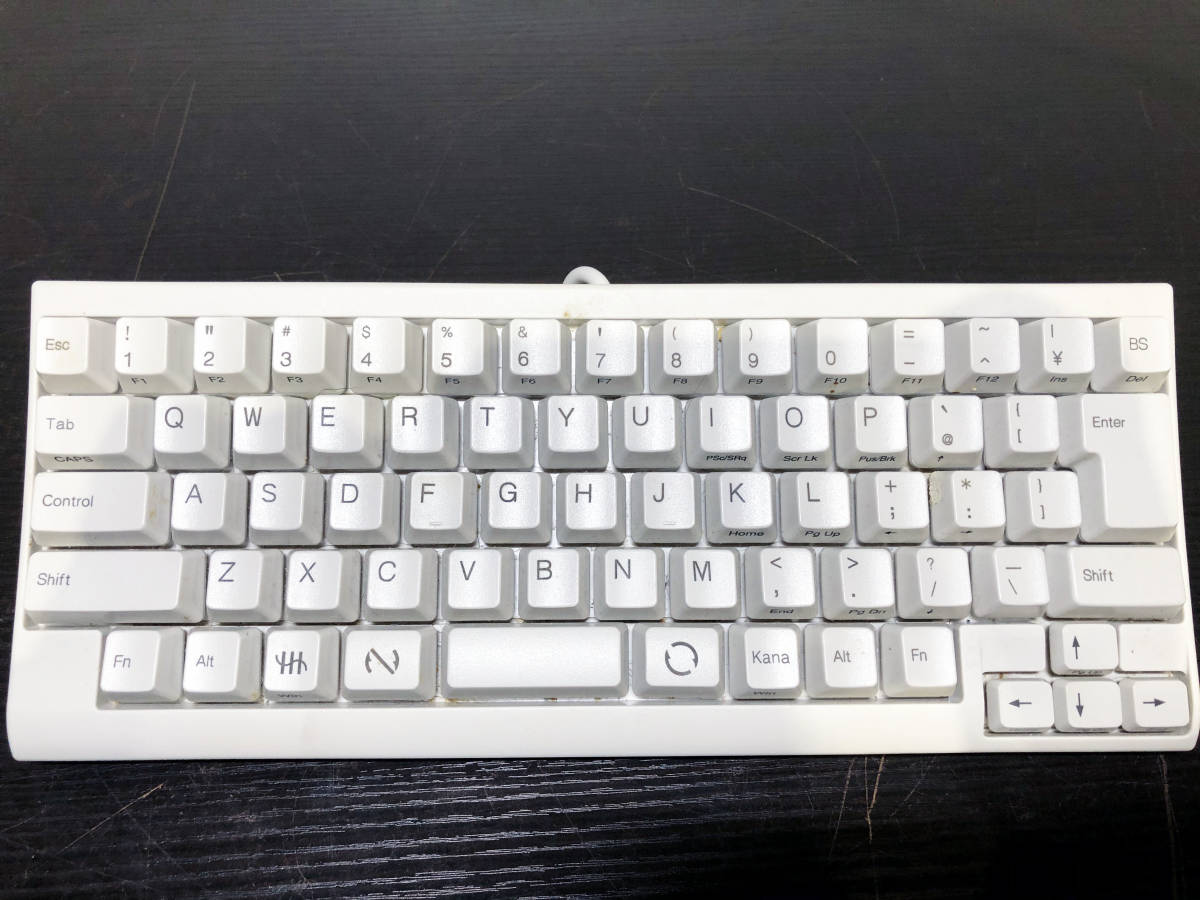 【やや傷や汚れあり】送料無料 Happy Hacking Keyboard Lite 2 黒 USBキーボードの落札情報詳細 - ヤフオク落札 ...