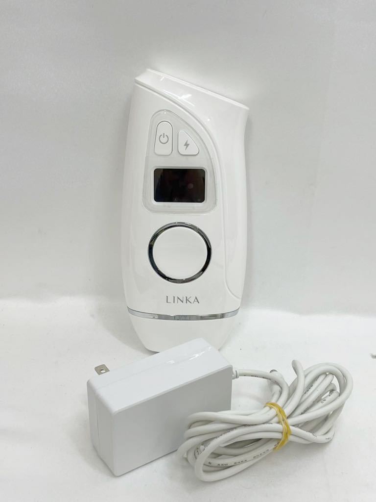 【やや傷や汚れあり】KT0407 LINKA/リンカ 高性能 IPL 光脱毛器 T7-275-A リンカIPL脱毛器 ホワイト 動作品の落札情報詳細 - ヤフオク落札価格検索 オークフリー