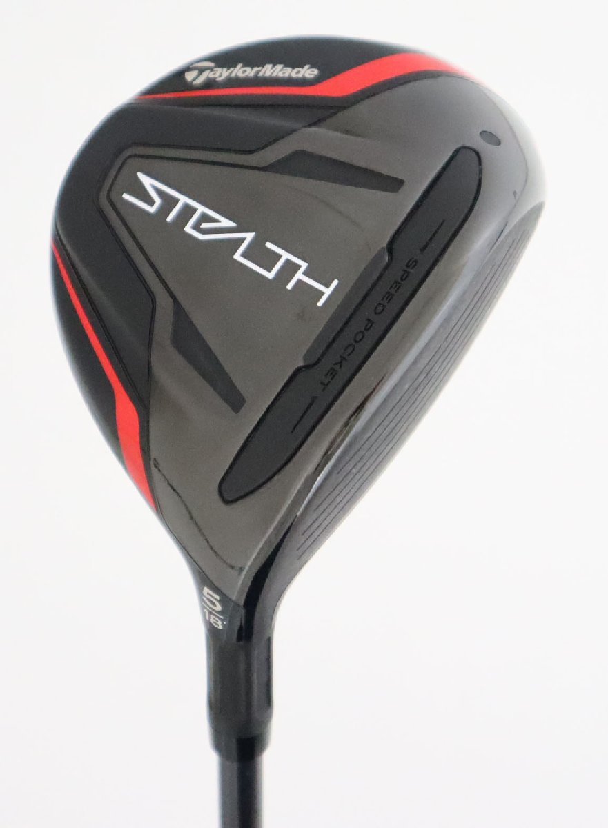 【目立った傷や汚れなし】 1円～！2022年モデル！テーラーメイド★STEALTH（ステルス）フェアウェイウッド 5W 18°TENSEI RED TM50 ('22) SR (49242の ...