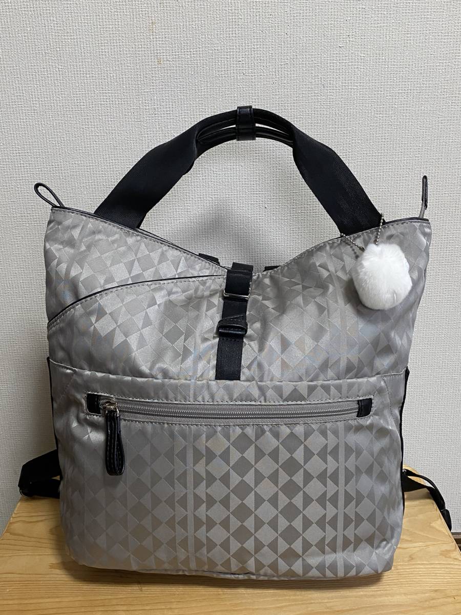 【目立った傷や汚れなし】収納力たっぷり！機能性抜群★美品【Kanana Project/カナナプロジェクト】婦人2wayバッグ（ACE・エース ...