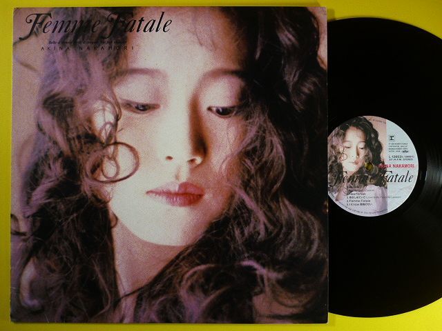 【やや傷や汚れあり】LP 中森明菜/Femme Fatale 【1988年盤】L-12653 ファム・ファタル,AKINA NAKAMORI,レコード 12インチ アナログの落札情報詳細 ...