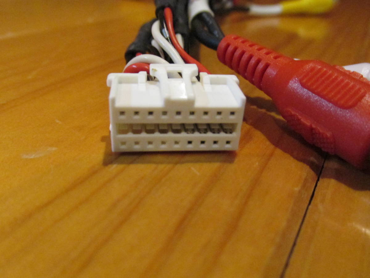 【やや傷や汚れあり】ECLIPSE(イクリプス) 拡張配線キット(18P) KW-1207？ AUX/Non-FADER/VIDEO OUT/VTR IN用 中古品②の落札情報詳細 ...