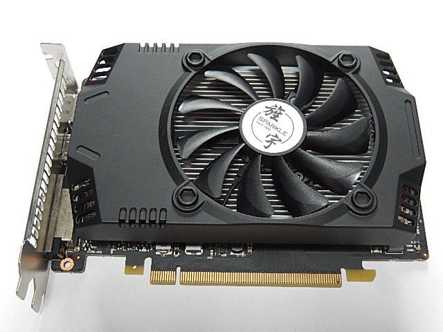 【やや傷や汚れあり】NVIDIA グラフィックボード SPARKLE GeForce GTX1050Ti 4GB GDDR5 128bit ...