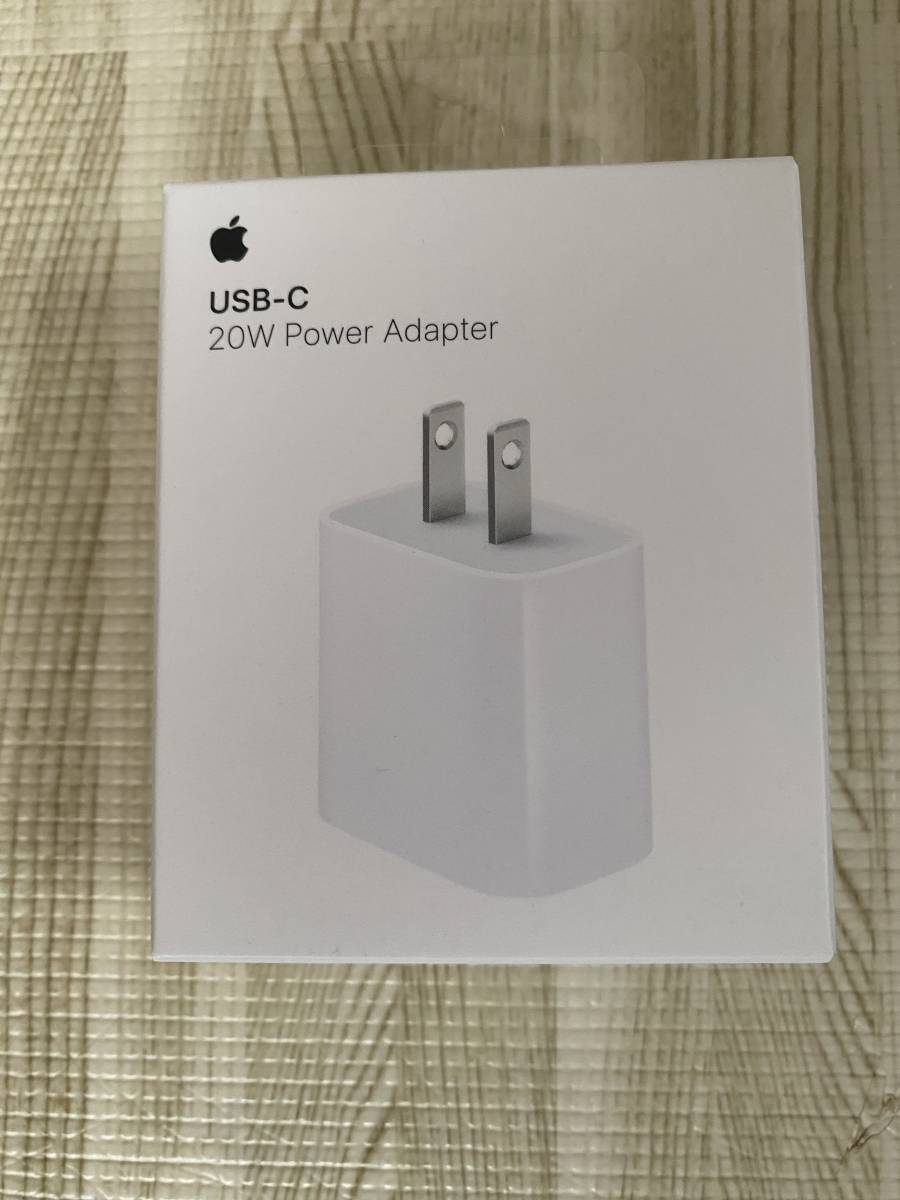 【未使用】Apple アップル 純正 USB-C 20W Power Adapter Type-C 電源アダプタ ／ 未開封新品の落札情報詳細 ...