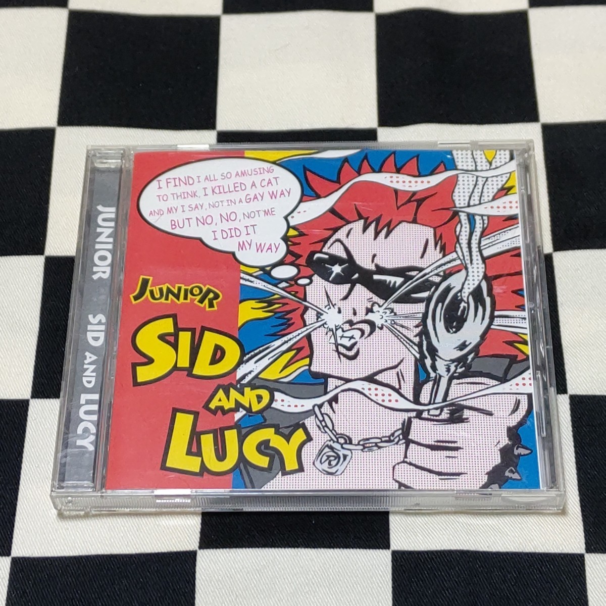 【目立った傷や汚れなし】JUNIOR CD 「SID&LUCY」 ジュニア クラックザマリアン CRACK THE MARIANラフィンノーズSWANKYSスワンキーズLAUGHIN'NOSE ...