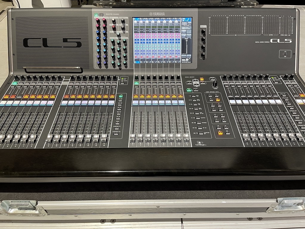 【未使用に近い】YAMAHA CL5 超美品(新品に近い) デジタルミキシングコンソール 予備機として乾燥庫に保管 完動品です。デジタル ...