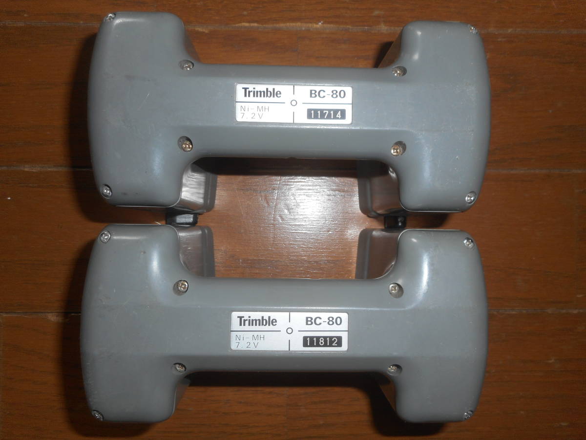 【やや傷や汚れあり】Trimble バッテリー BC-80 2個の落札情報詳細 - ヤフオク落札価格検索 オークフリー