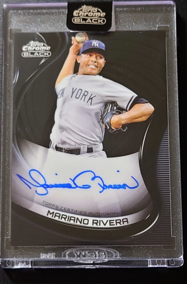 【未使用に近い】2022 mlb topps chrome black auto mariano riveraの落札情報詳細 - Yahoo!オークション落札価格検索 オークフリー