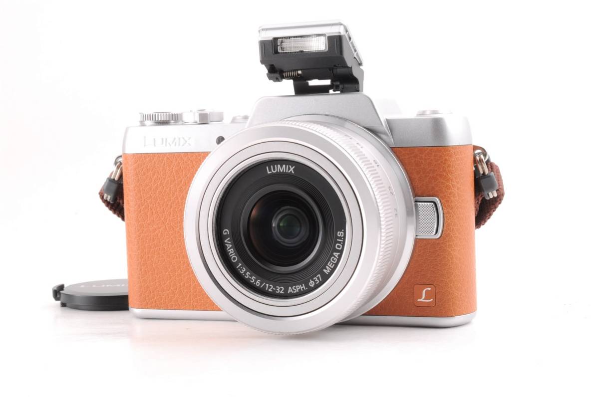 【やや傷や汚れあり】動作品 パナソニック Panasonic LUMIX DMC-GF7 レンズ LUMIX G VARIO 12-32mm ...