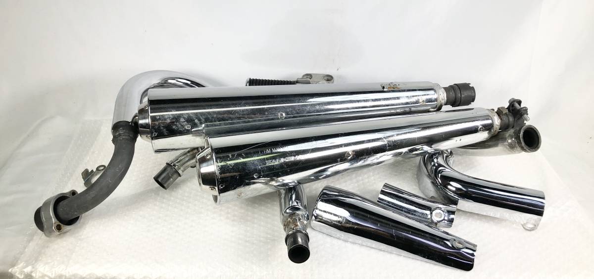 【傷や汚れあり】11SB43 SUPEF TRAPP スーパートラップ スパトラ マフラー サイレンサー自動車用品 オートバイ バイク 中古 ...
