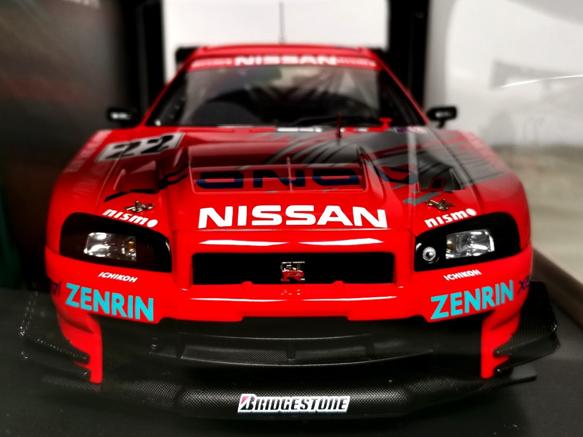 【傷や汚れあり】1円～ オートアート 1/18 ニッサン スカイライン GT-R JGTC 2002 XANAVI NISMO #22の落札 ...