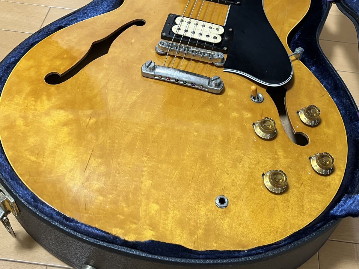 【傷や汚れあり】TOKAI ES-150R 1981年製 セミアコ ES-335タイプ カシュー塗装 トーカイの落札情報詳細 - ヤフオク落札 ...