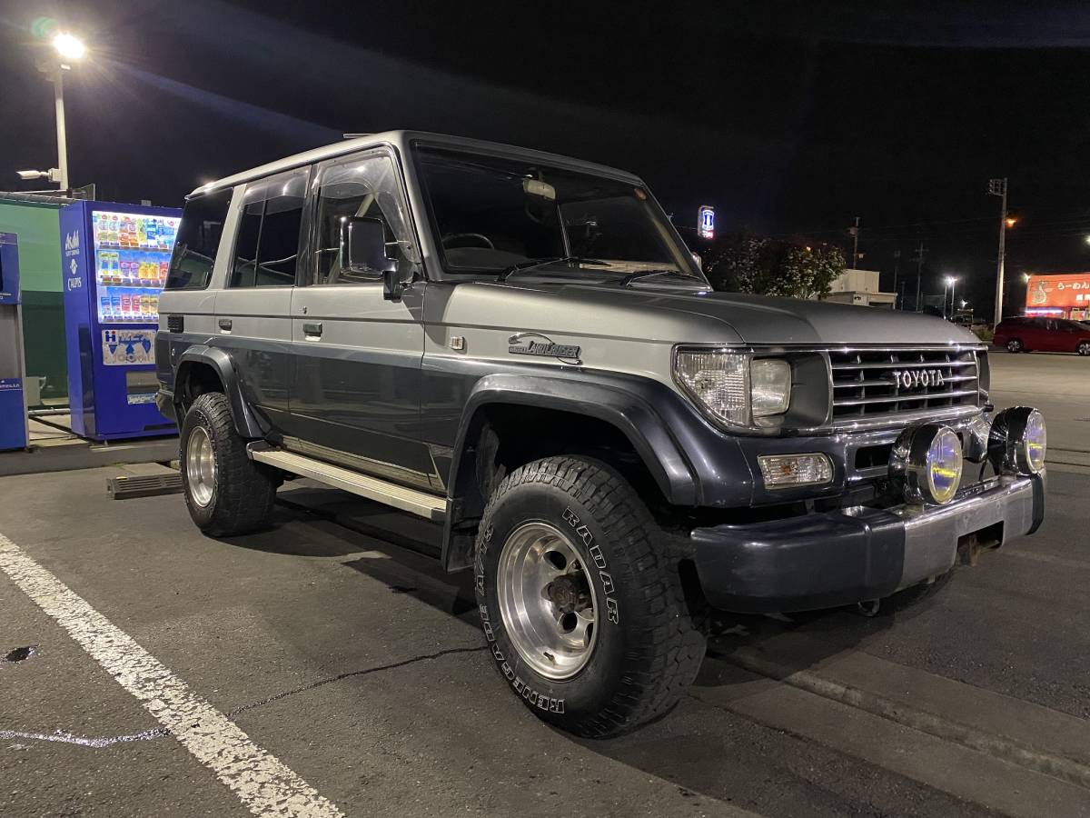 【走行距離 183,941 km】トヨタ ランドクルーザープラド TOYOTA PRADO 4WD KZJ78 ディーゼル 1ナンバー H5年式 オートマ車 サンルーフ付き 5人乗りの落札情報 ...