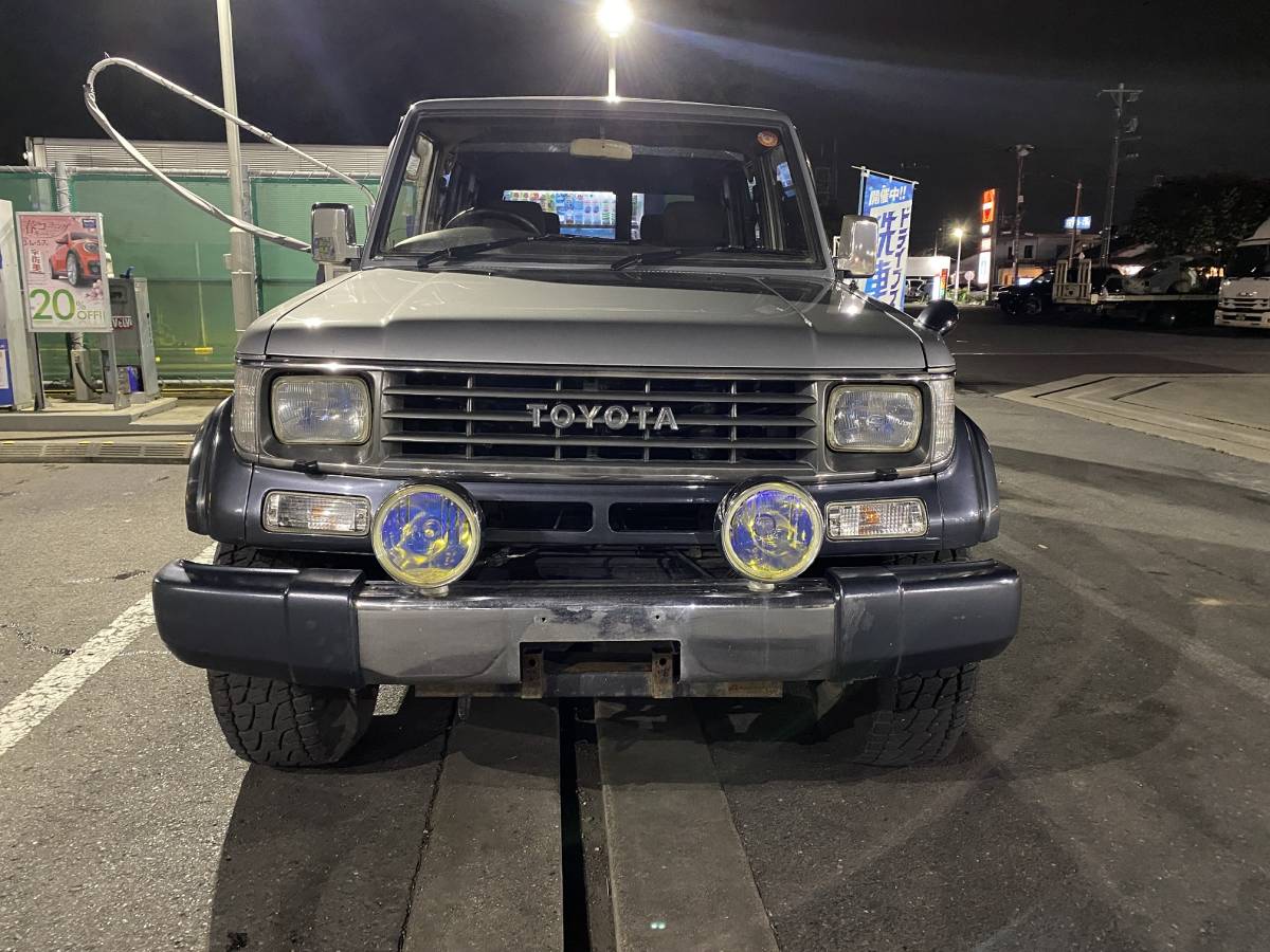 【走行距離 183,941 km】トヨタ ランドクルーザープラド TOYOTA PRADO 4WD KZJ78 ディーゼル 1ナンバー H5 ...