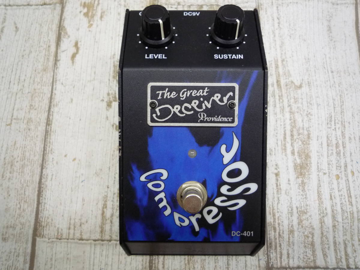 【全体的に状態が悪い】楽970-148♪②【60】ジャンク品 GREAT DECEIVER DC-401 Compressor コンプレッサ ...