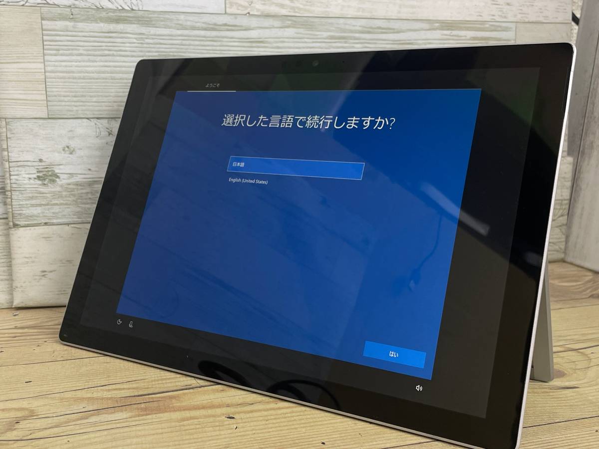 【やや傷や汚れあり】【美品♪】Microsoft Surface Pro 5 (2017)[Core i5 7300U 2.6GHz/RAM:8GB/SSD:256GB/12.3インチ ...