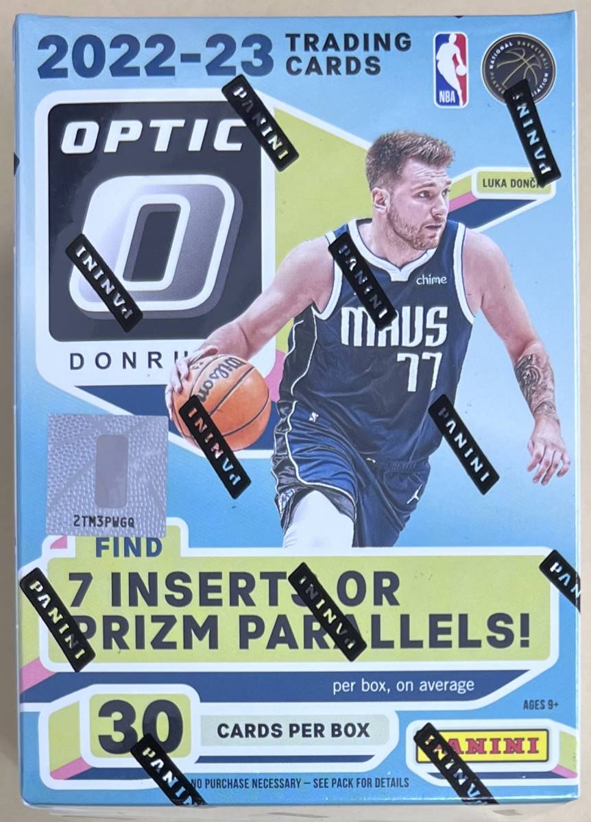 【未使用】【未開封ボックス】2022-23 Panini Donruss Optic NBA Basketball Blaster Boxの落札情報詳細 - ヤフオク落札価格検索 オークフリー