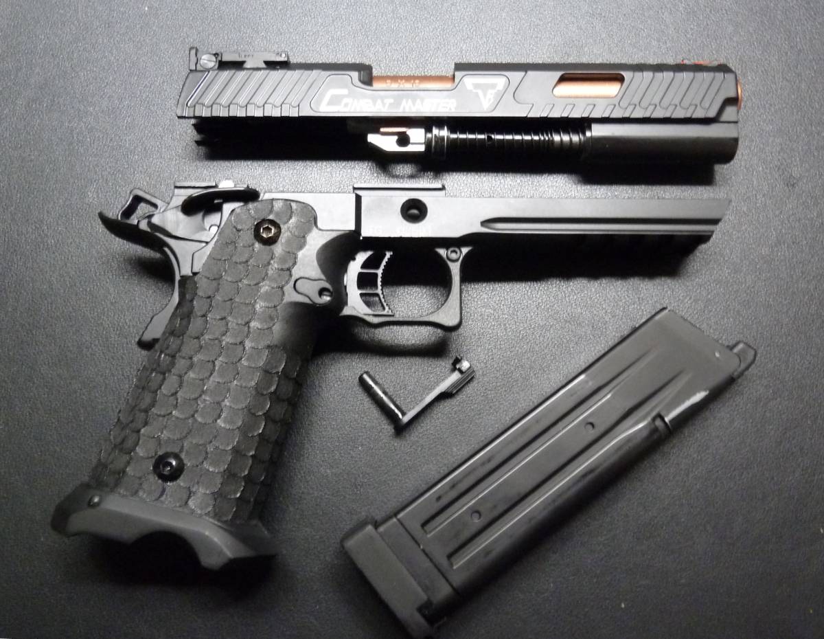 【目立った傷や汚れなし】パーツ販売 希少！海外仕様 Army TTI 2011 Combat Master (Black) [GN ...