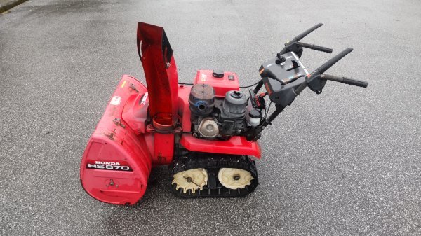 【全体的に状態が悪い】ホンダ除雪機 HONDA HS870 ジャンク品 部品取り品 長浜市 引取限定の落札情報詳細 - ヤフオク落札価格検索 オークフリー