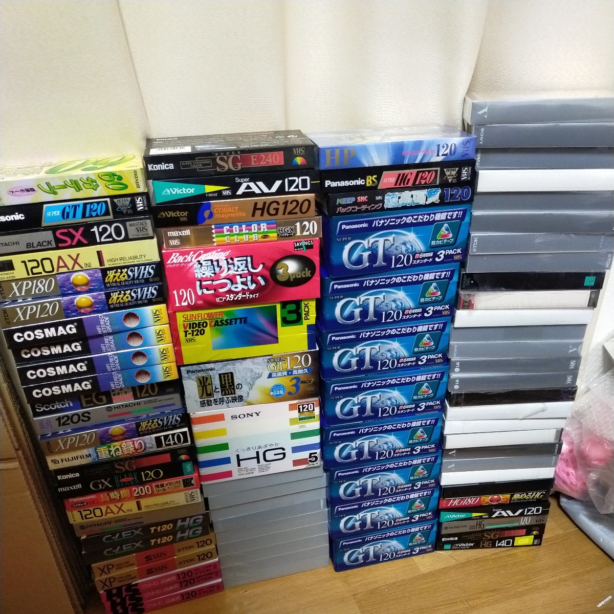 【傷や汚れあり】 中古ビデオテープ VHS 12本 使用済 録画済 ジャンク 富士通 Panasonic などの落札情報詳細 - ヤフオク落札 ...