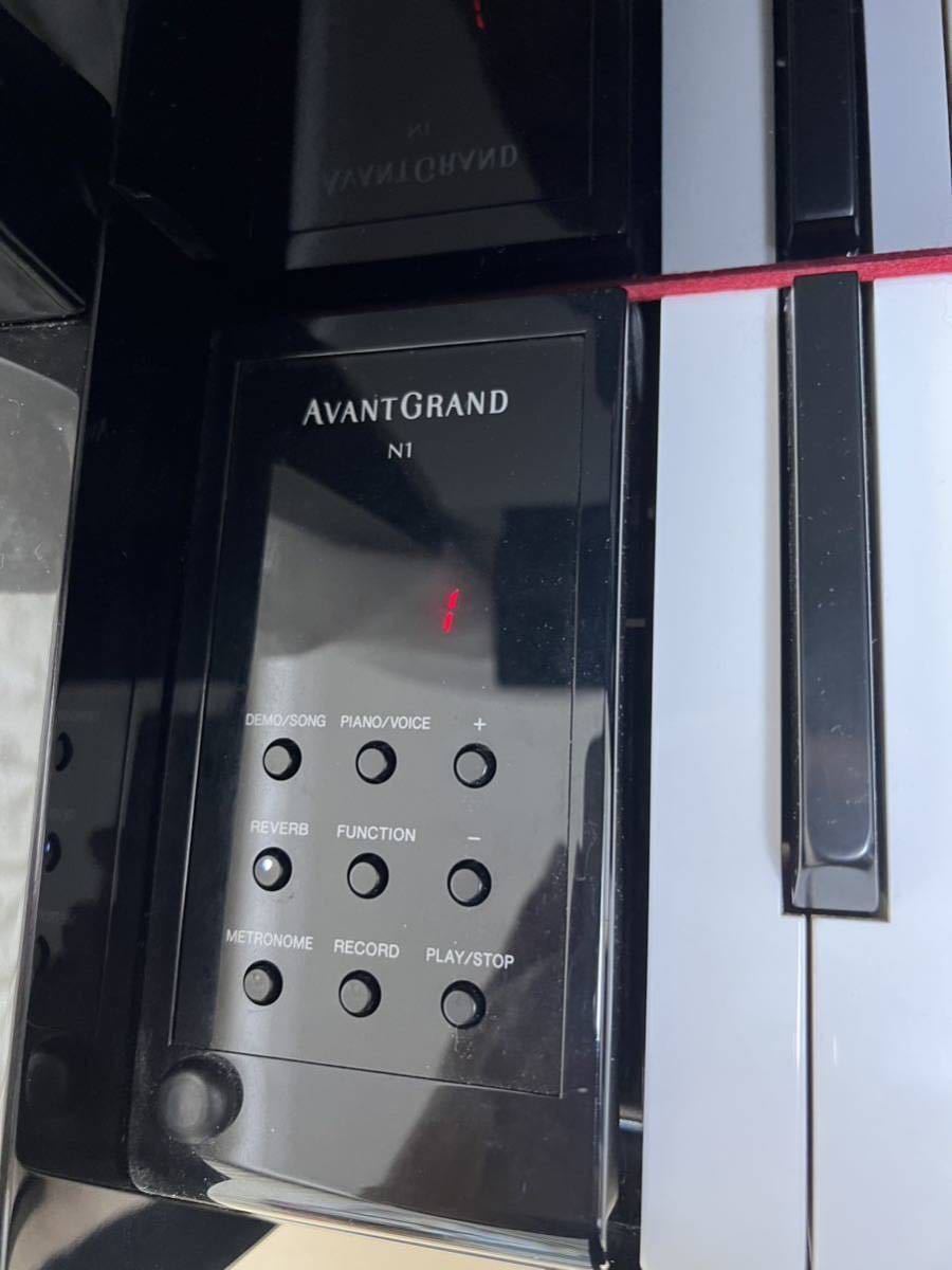 【やや傷や汚れあり】東ハ:【ヤマハ】AvantGrand アバングランド ハイブリッドピアノ N1 黒鏡面艶出し仕上げ外装 88鍵 高低自在 ...