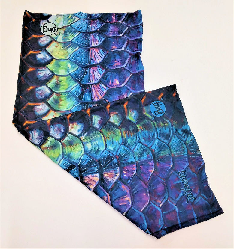 【未使用】BUFF COOLNET UV+ DEyoung TARPON FLANK LATE マスクにもなる多機能バンダナ 353801の ...