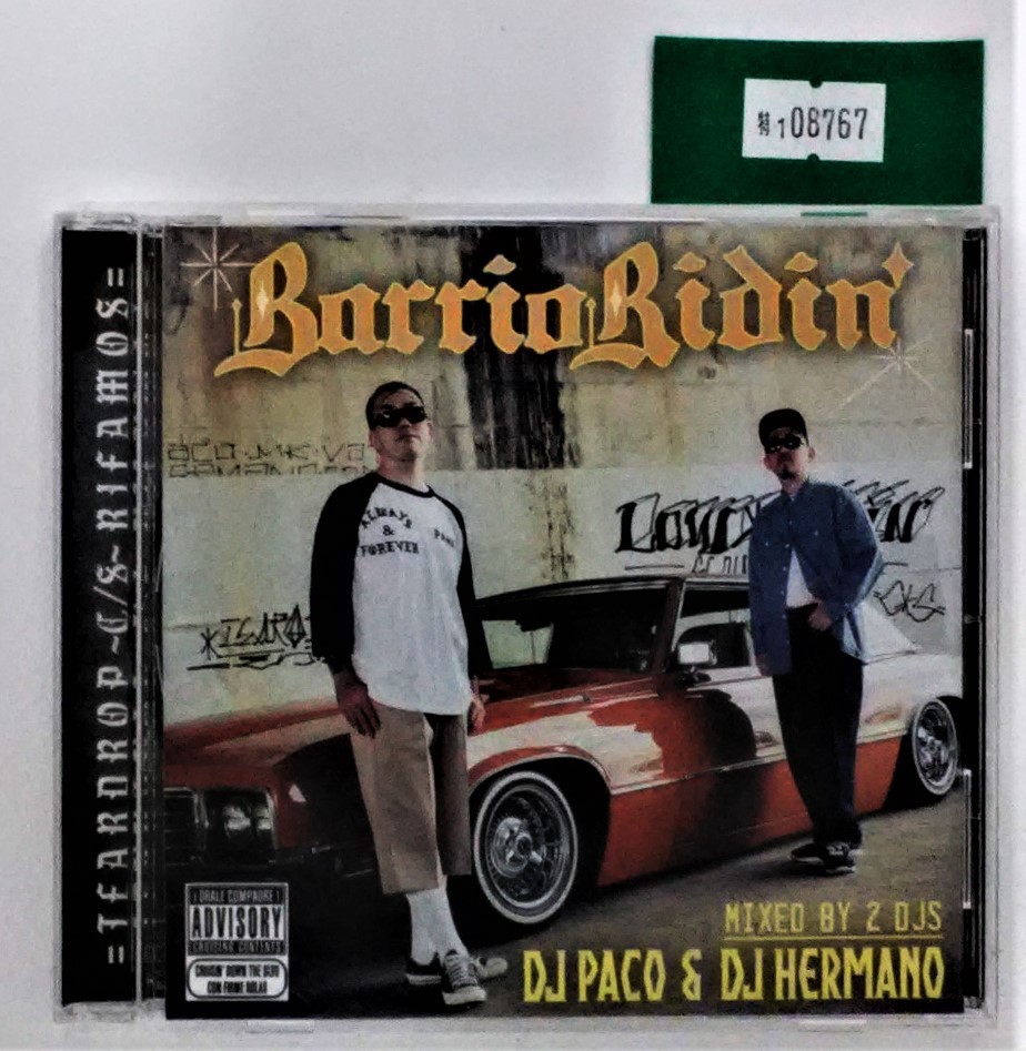 【目立った傷や汚れなし】万1 08767 DJ PaCo & DJ HERMANO / Barrio Ridin' : CHICANO RAP ...